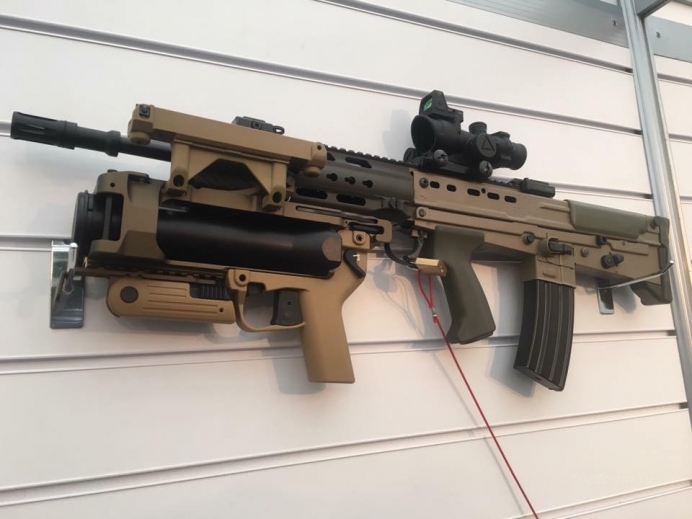 Новая модификация винтовки SA80A3 (L85A3)