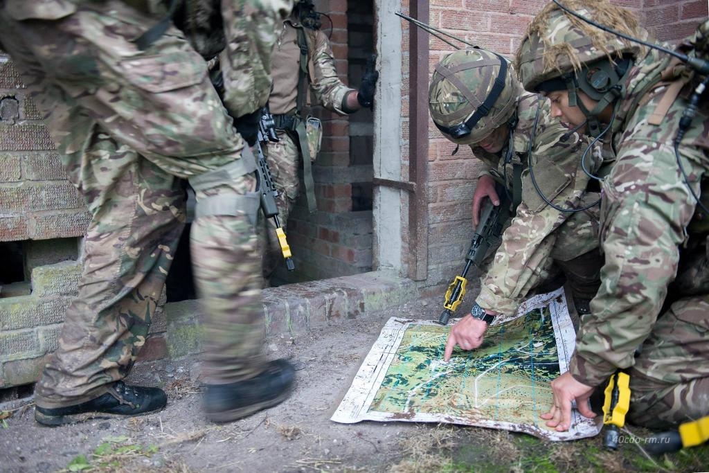 Фотографии с учений Стрелкового полка (The Rifles)