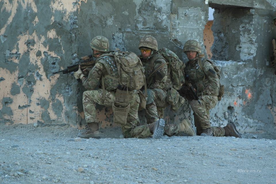 40Cdo Royal Marines на учениях "Black Alligator 13" (Калифорния ...